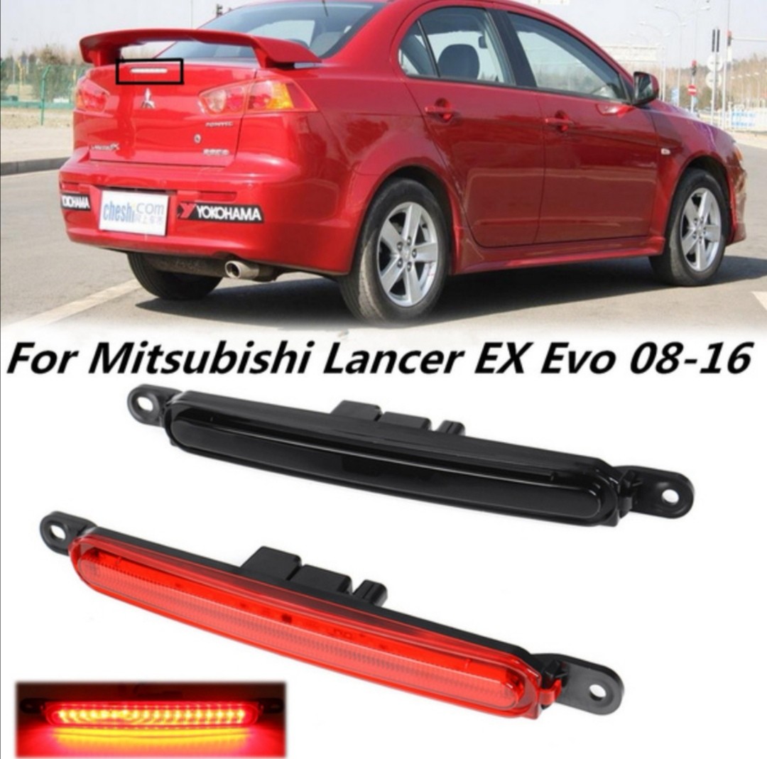 Lancer ex evo smoked 3rd brake lights, Car Accessories, Accessories on ...