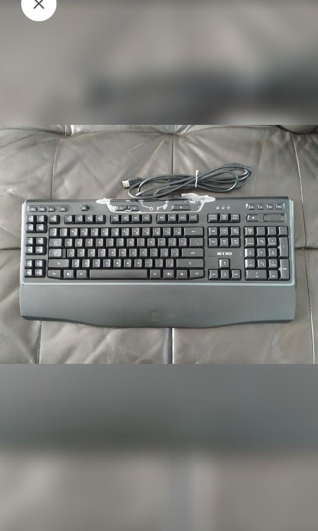 Logitech G110 Gaming Keyboard, Computers & Tech, Parts & Accessories ...