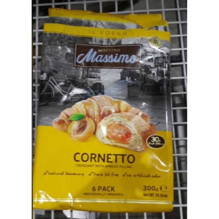 Maestro Massimo Cornetto Croissant with Apricot Filling (2 x 300 g ...