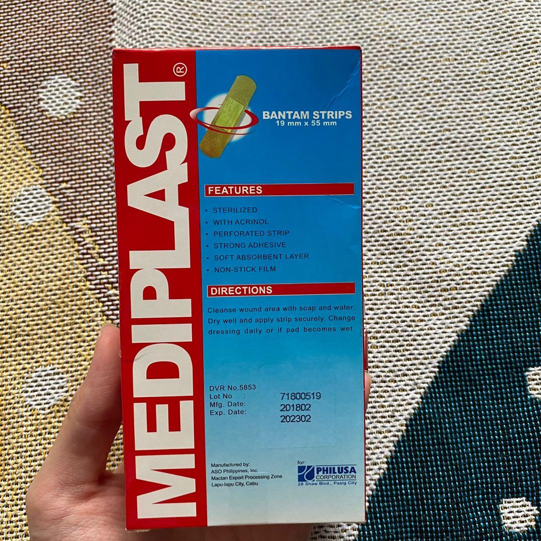 Mediplast Band Aid, Beauty & Personal Care, Face, Face Care on Carousell