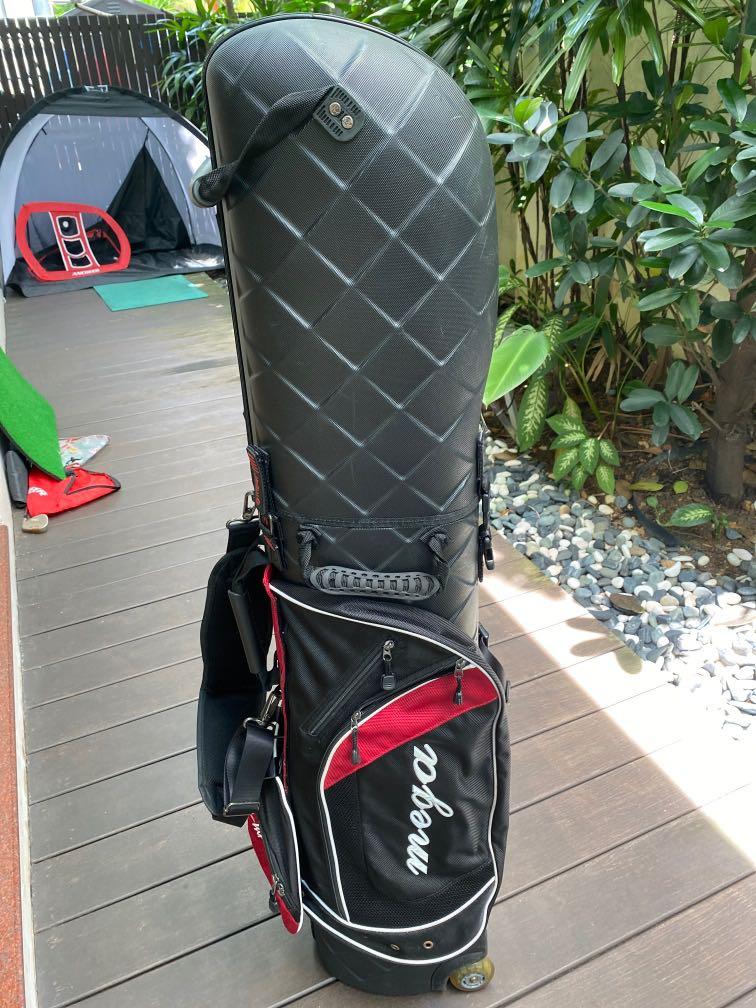Mega travel hard case golf bag, Sports Equipment, Sports & Games, Water ...