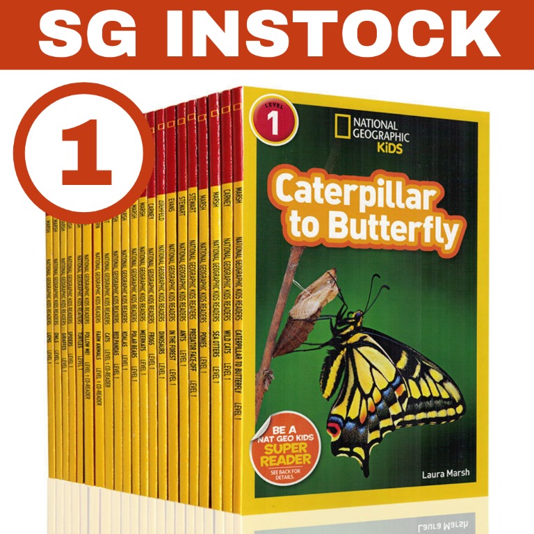 National Geographic Kids Level 1 (25 Books) | Level 1 National ...