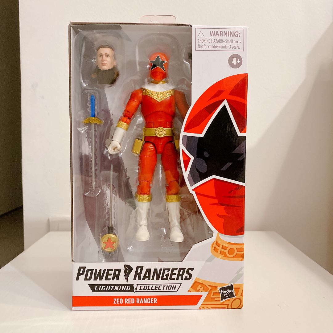 Power Rangers Lightning Collection - Zeo Red Ranger, Hobbies & Toys ...