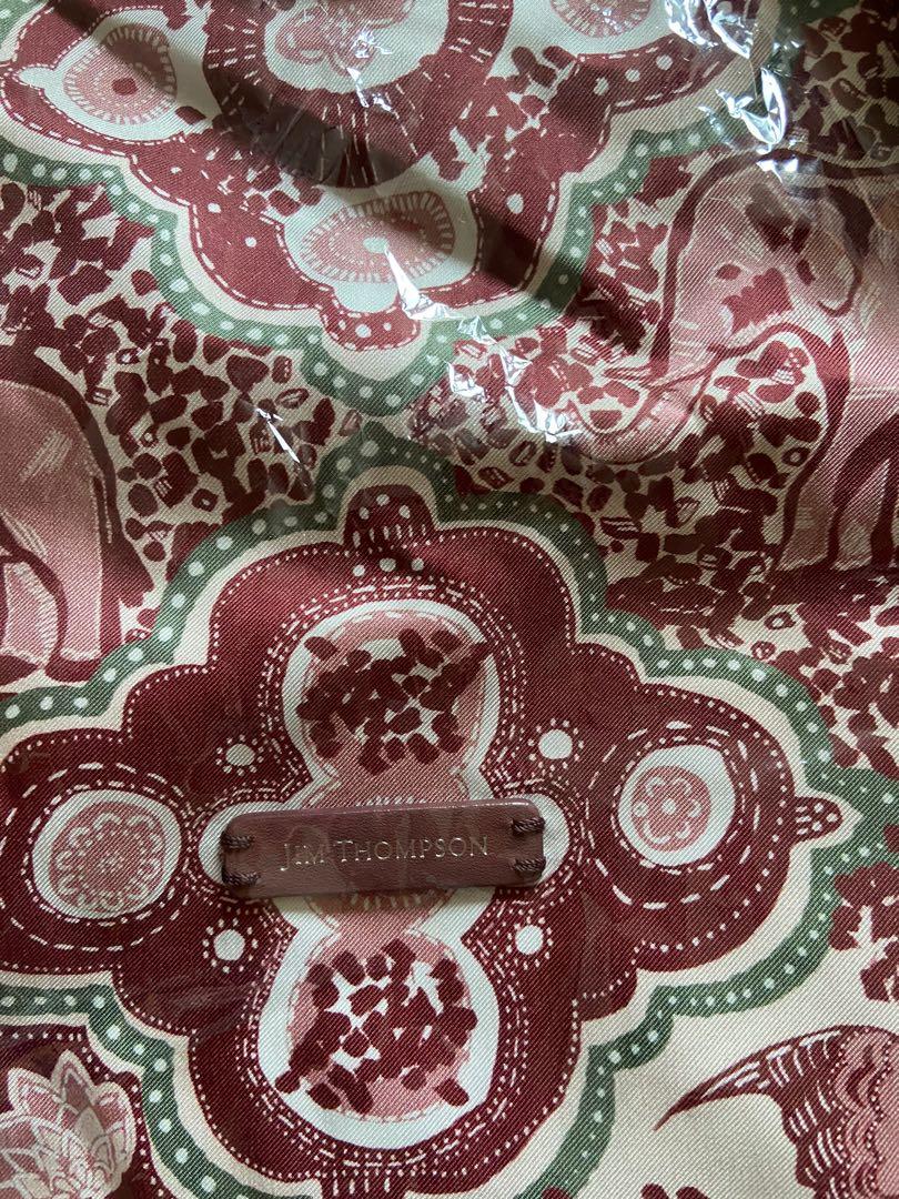 Jim Thompson Pure Silk Hobo Bag, Women's Fashion, Bags & Wallets, Tote ...