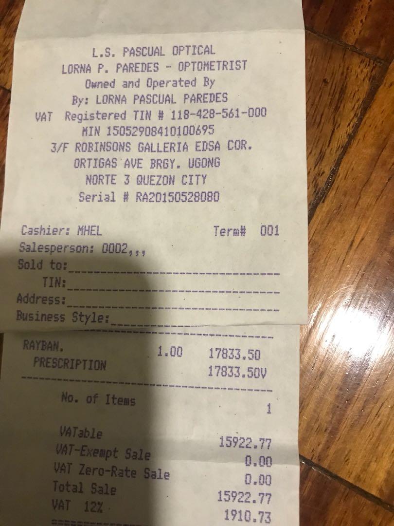 Ray ban Polarized Aviator RB3025 Original with receipt, Men's Fashion ...