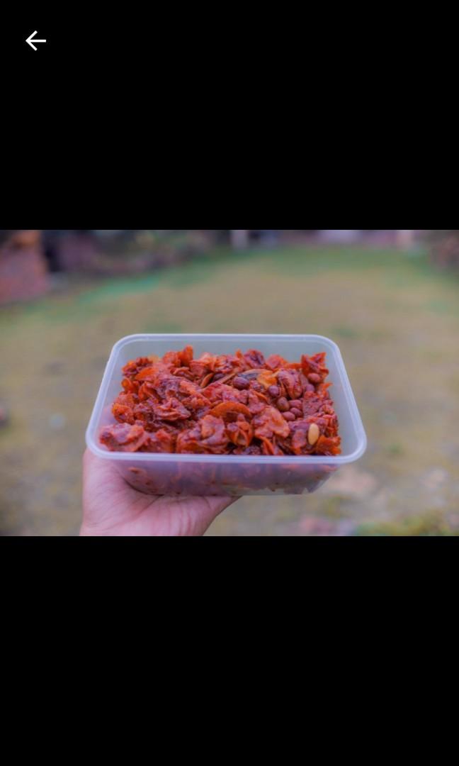 Sambal kentang and ikan bilis VIRAL, Food & Drinks, Packaged & Instant Food on Carousell