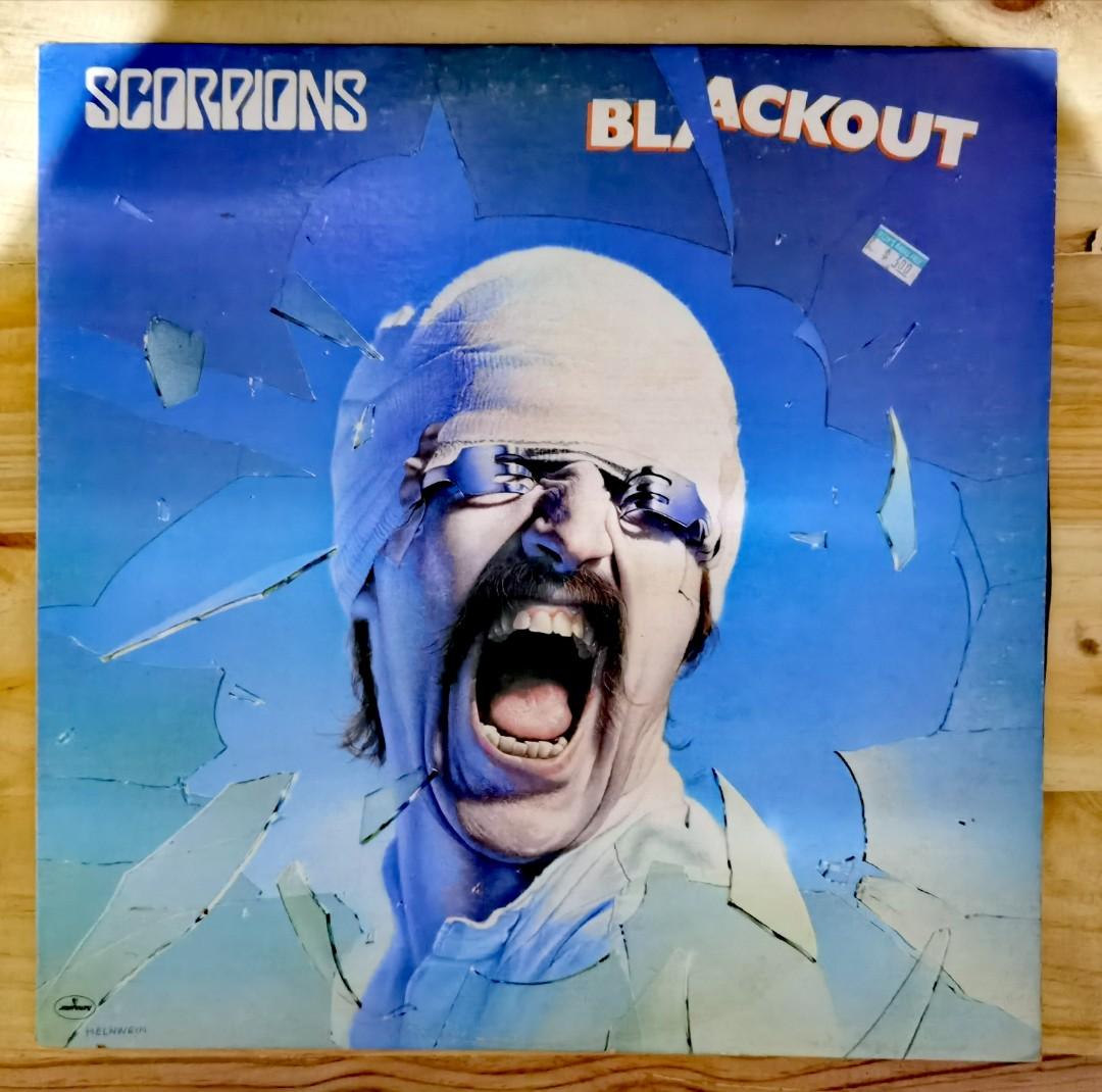 Scorpions Blackout VINYL PLAKA LP RECORDS, Hobbies & Toys, Music ...