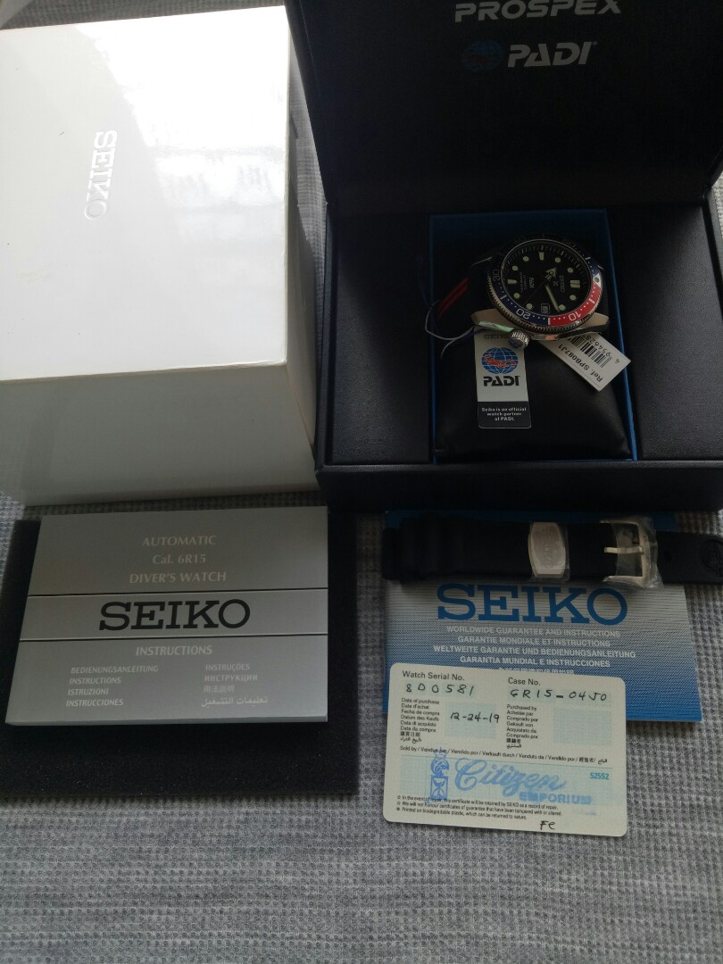 Seiko PADI MM200 SPB087J1, Men's Fashion, Watches & Accessories ...