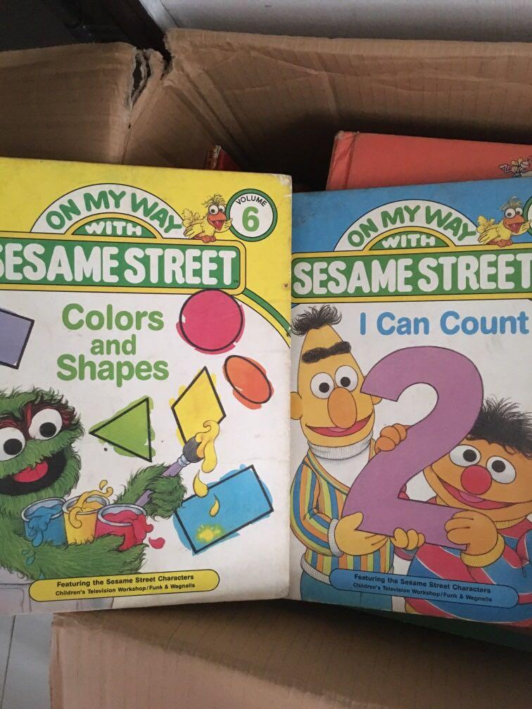Sesame street colours shapes vehicles places occupation, Hobbies & Toys ...
