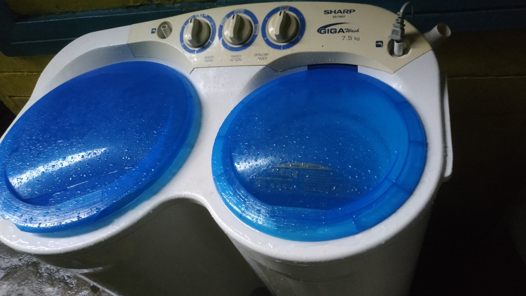 Sharp Gigawash 7.5kg Washing Machine with Dryer, TV & Home Appliances ...