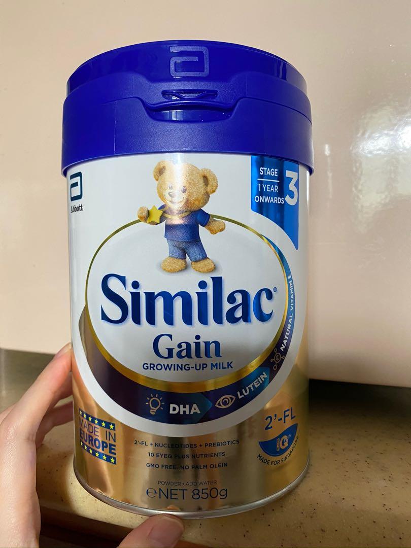 Similac Gain Stage 3, Babies & Kids, Nursing & Feeding, Weaning ...