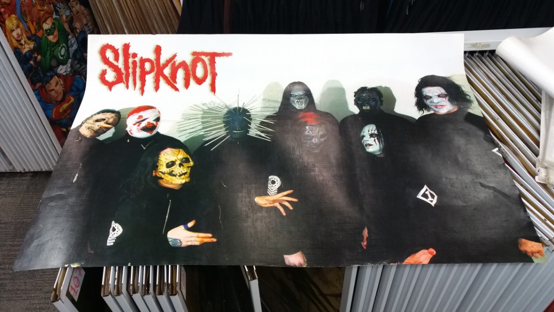 Slipknot poster 2, Furniture & Home Living, Home Decor, Frames ...