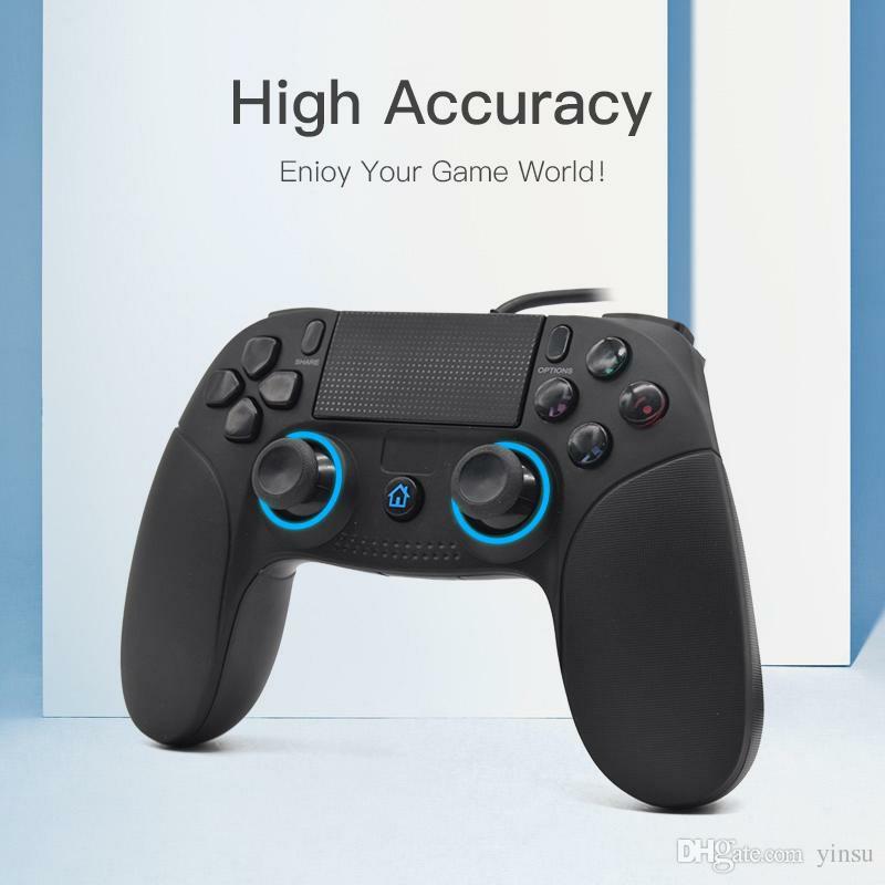 Soundfox Wired Gamepad Controller For P-4 Game Controller Vibration ...