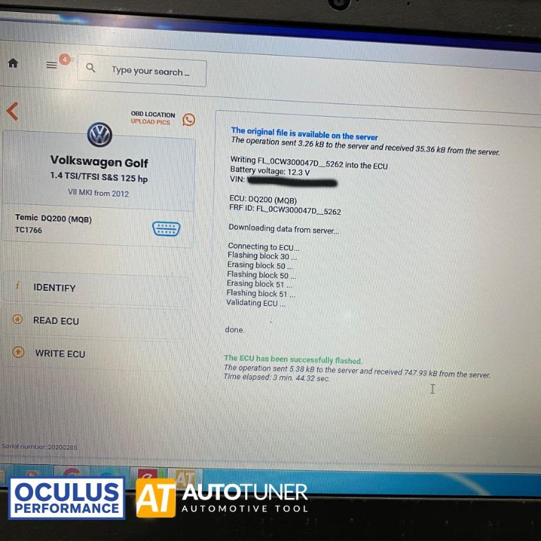 STAGE 1 TUNE VOLKSWAGEN GOLF VARIANT MK7 1.4 TSI FOC DSG UPDATE, Car ...