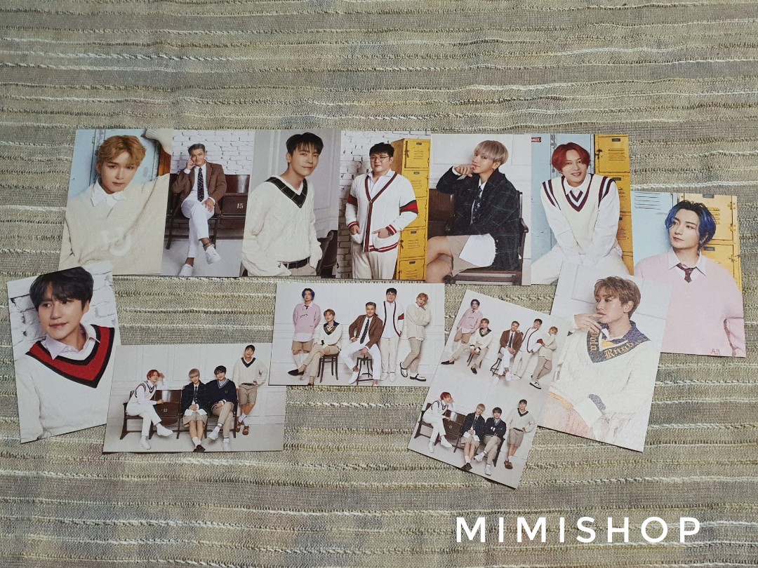 Super Junior Season's Greetings 2020 Postcard Calendar (Complete All ...