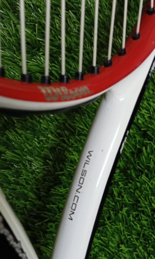 Tennis racket Wilson N pro Open, Sports Equipment, Sports & Games ...