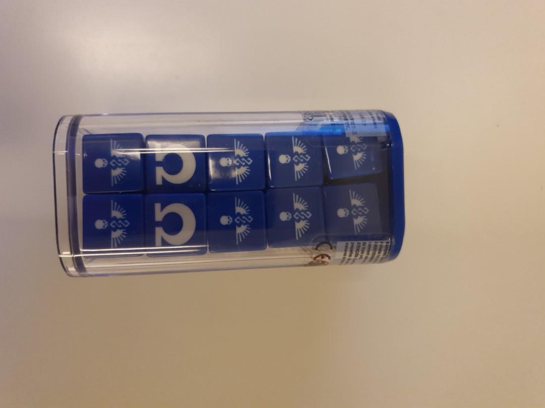 Ultramarines Dice Set, Hobbies & Toys, Toys & Games on Carousell