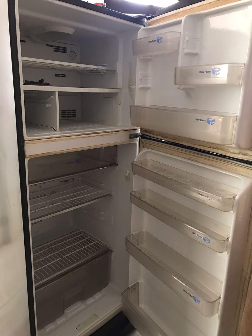 Whirlpool Refrigerator 10 cu ft (Not working but can be repaired$, TV ...
