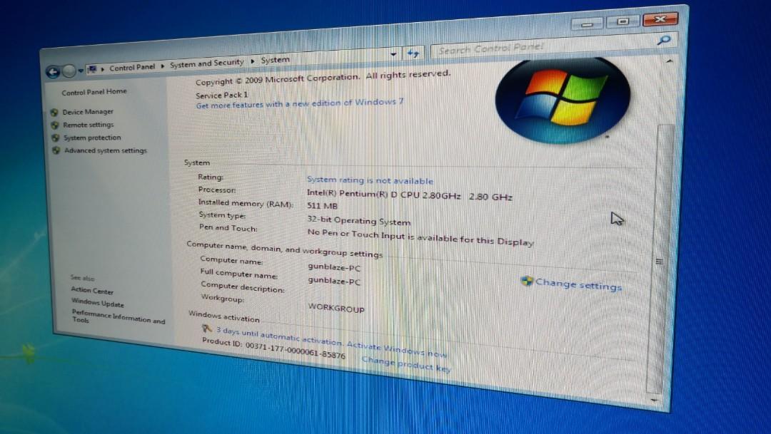 Windows 7 Cpu Desktop, Electronics, Computers, Desktops on Carousell