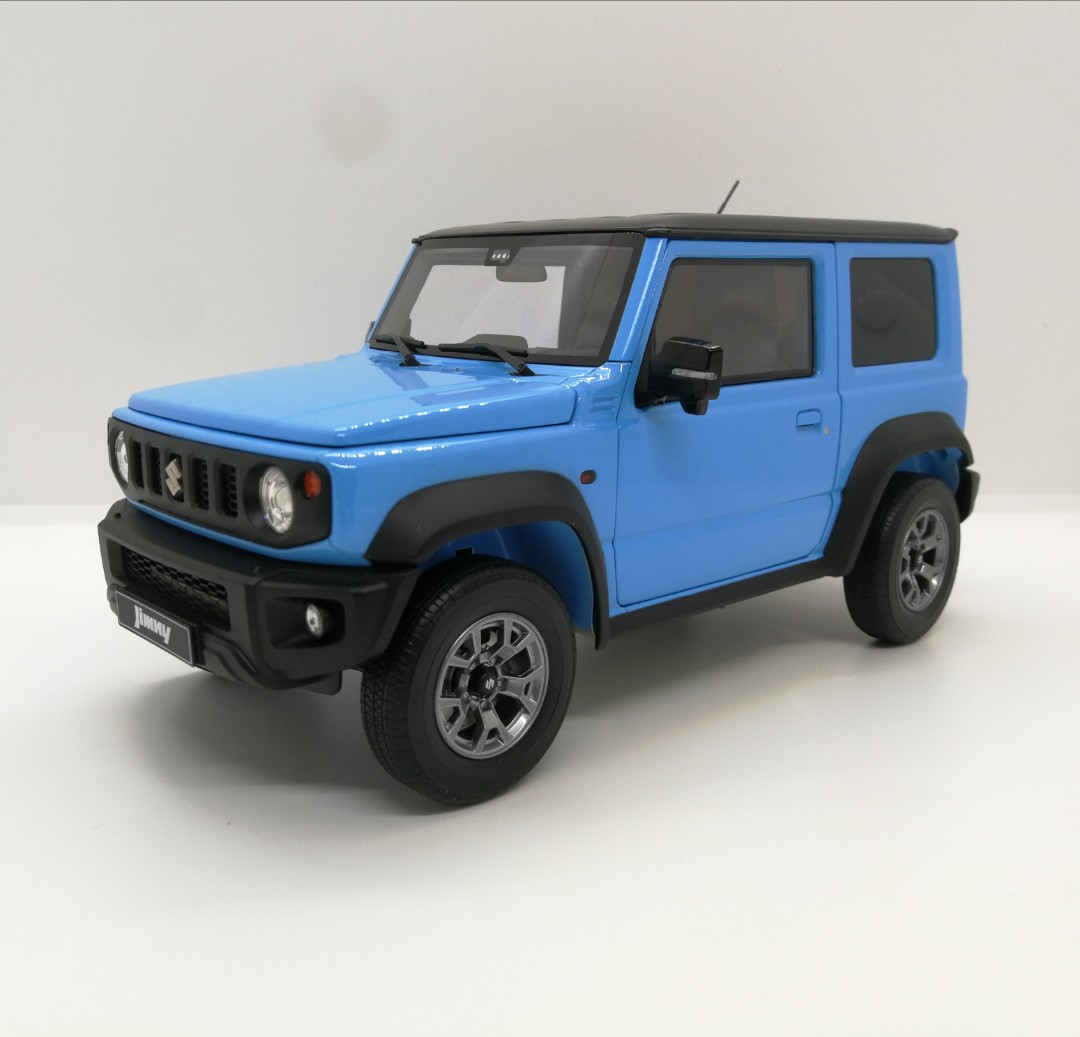 1/18 Suzuki Jimny Diecast Scale Model Toy Car Color Blue, Hobbies ...