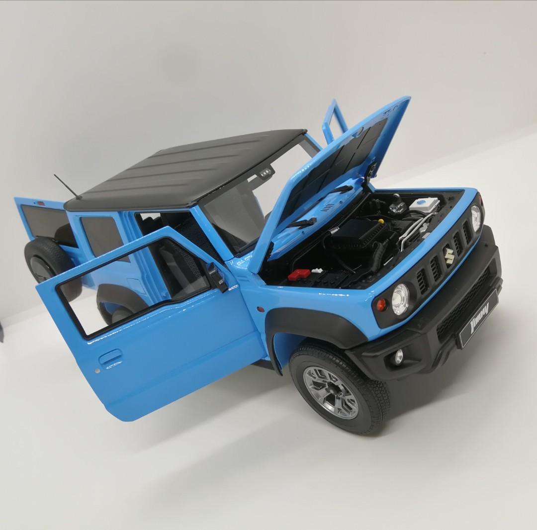 1/18 Suzuki Jimny Diecast Scale Model Toy Car Color Blue, Hobbies ...