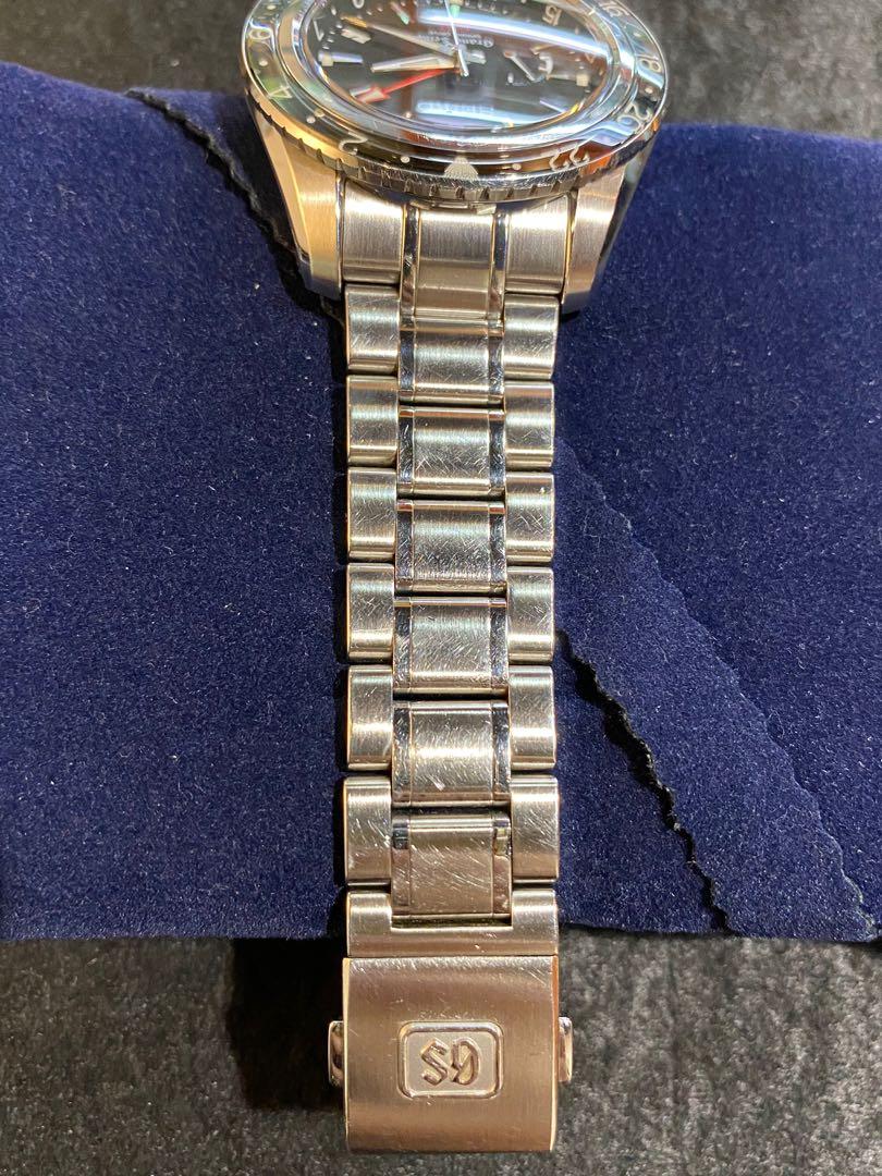 中古 二手 Grand Seiko Speing Drive GMT SBGE001 SBGE-001 雙logo GS 9R66, 名牌 ...