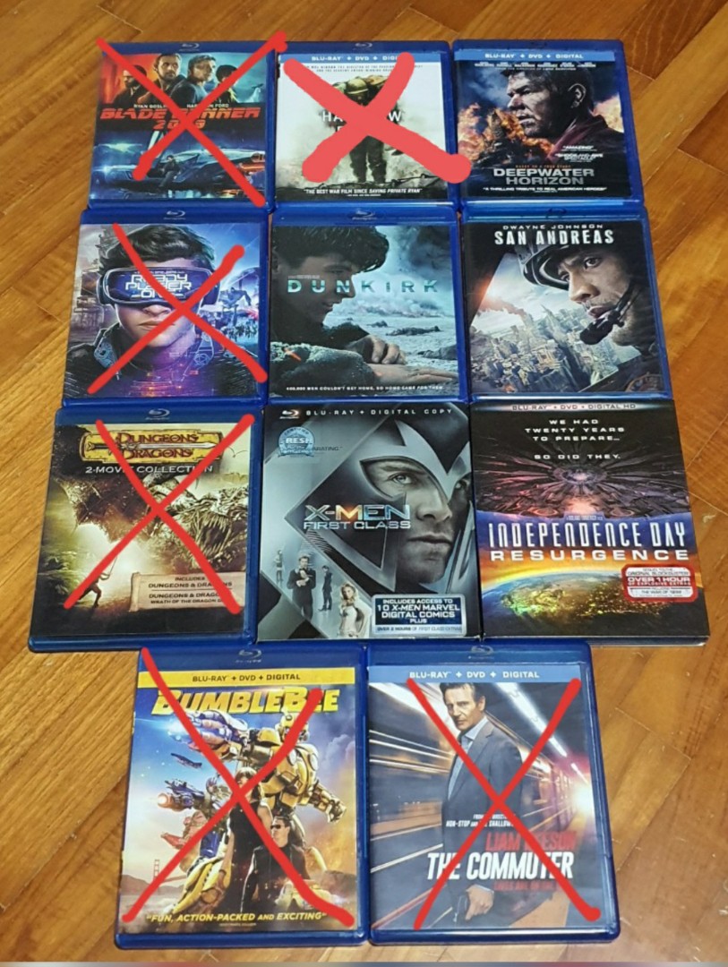 Blu Ray movies for sale, Music & Media, CDs, DVDs & Other Media on ...
