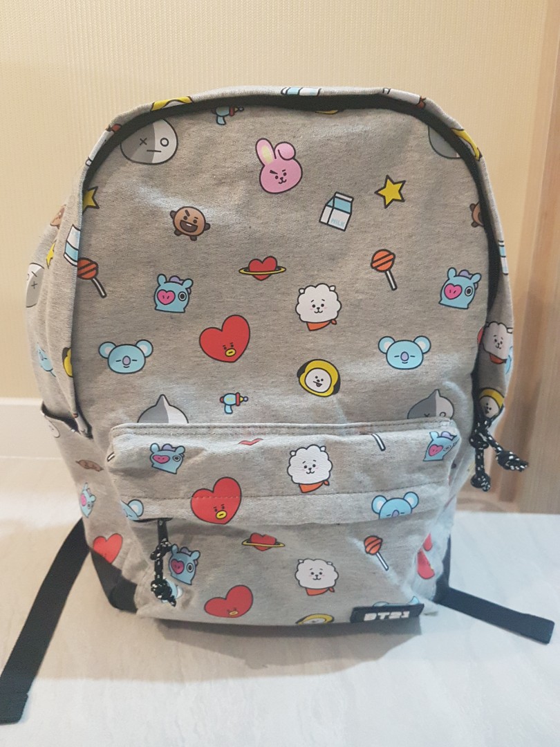 BT21 Official backpack, Women's Fashion, Bags & Wallets, Backpacks on ...
