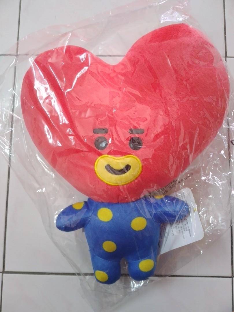 BT21 x Watsons China Smiling Plush Doll Tata BTS, Hobbies & Toys ...