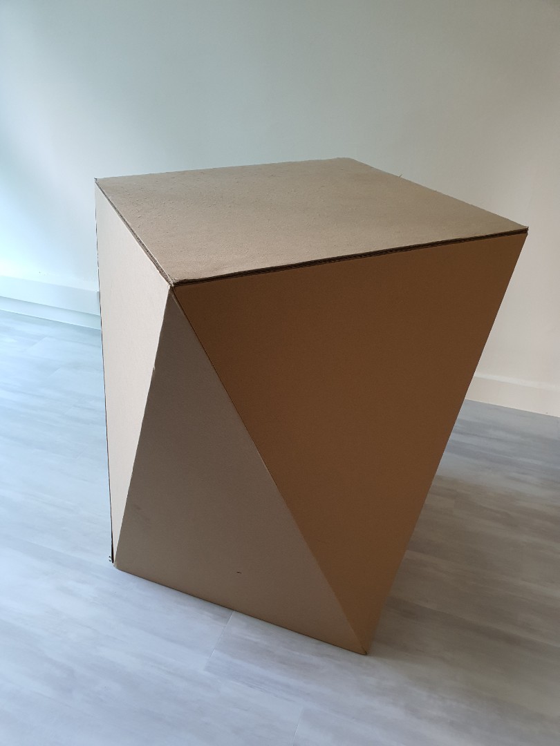 Cardboard table, Furniture & Home Living, Furniture, Tables & Sets on ...