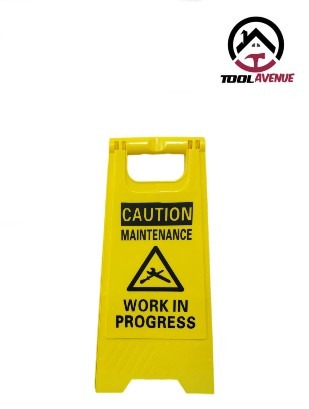 CAUTION maintenance work in progress Floor Sign, Commercial ...