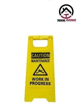 CAUTION maintenance work in progress Floor Sign, Commercial ...