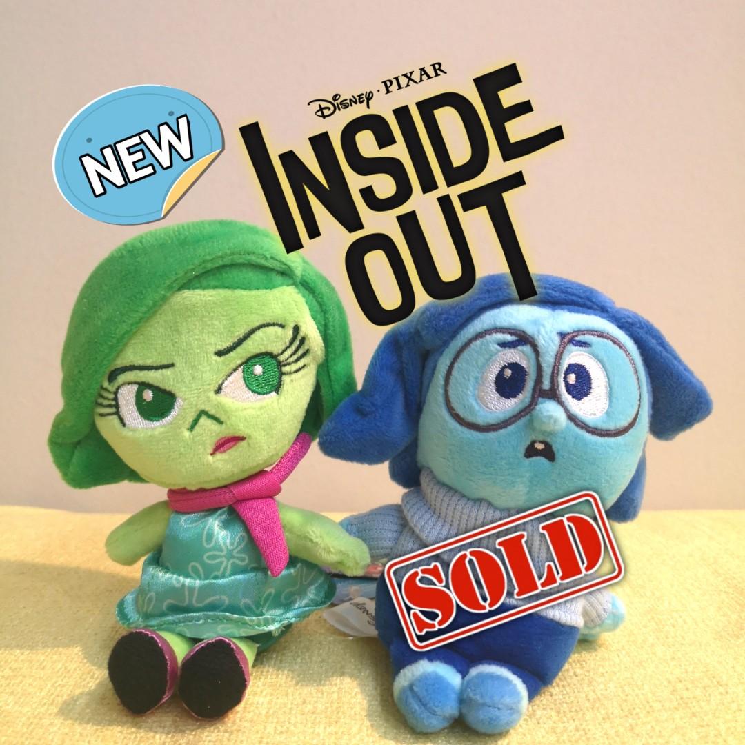 Disney's Inside Out movie small plush / soft toy, Hobbies & Toys, Toys ...