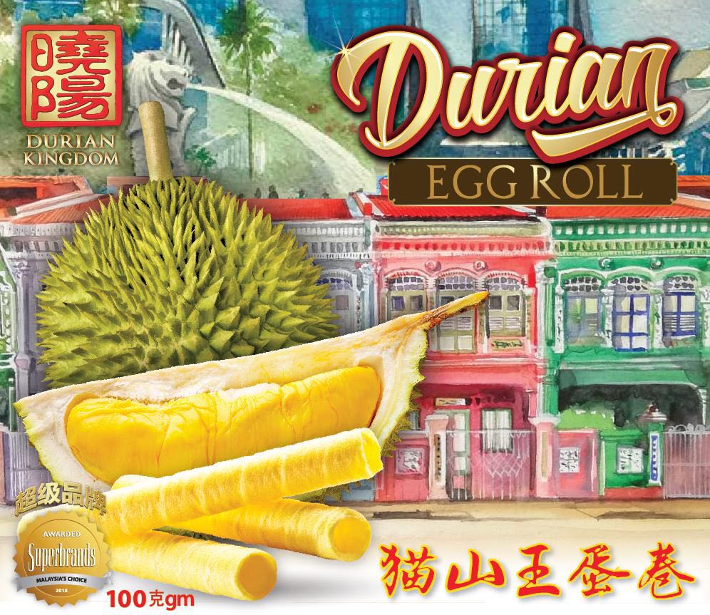 Durian Egg Roll , Food & Drinks, Packaged & Instant Food on Carousell