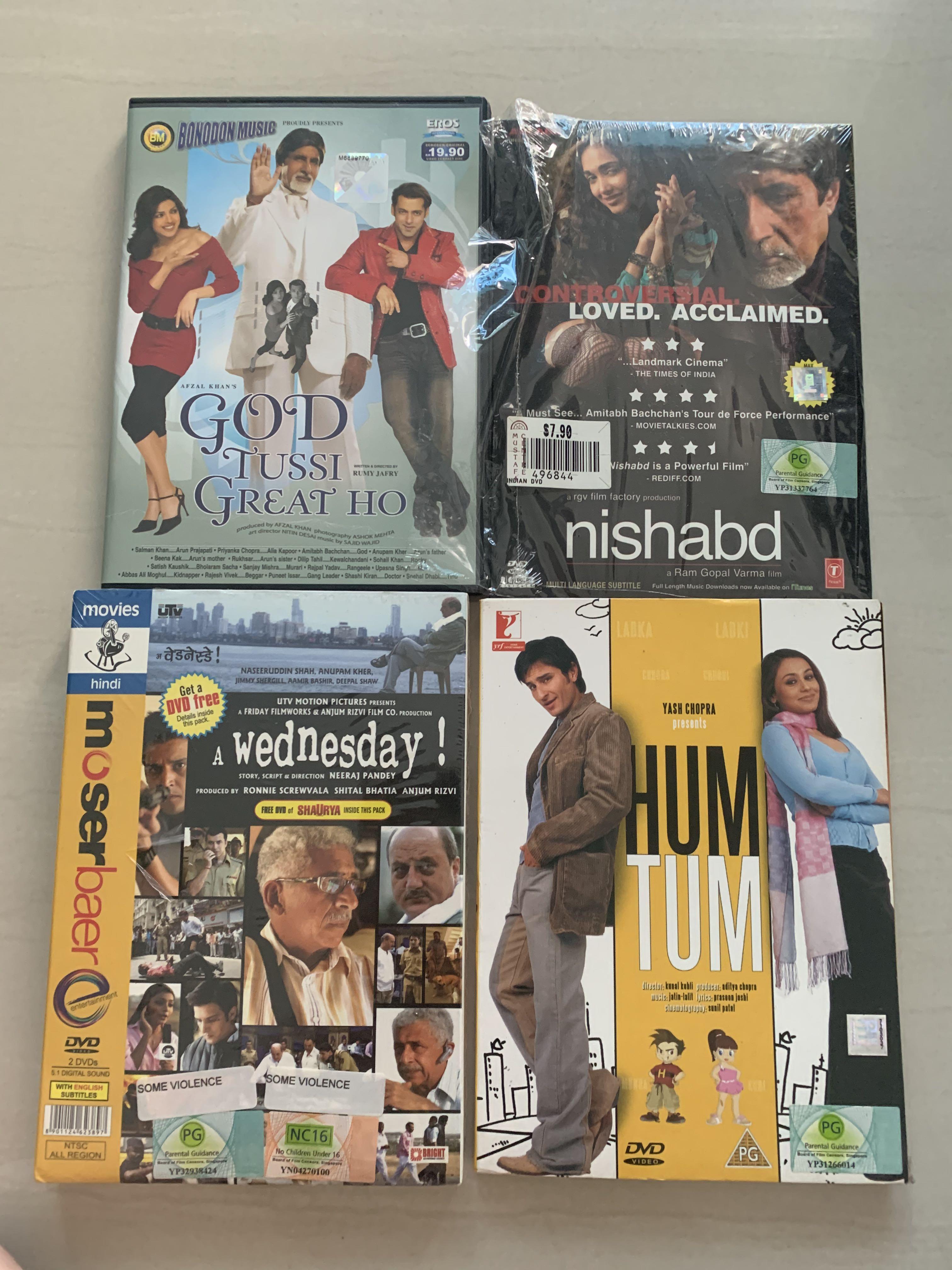 DVD: Indian Movies, Hobbies & Toys, Music & Media, CDs & DVDs on Carousell