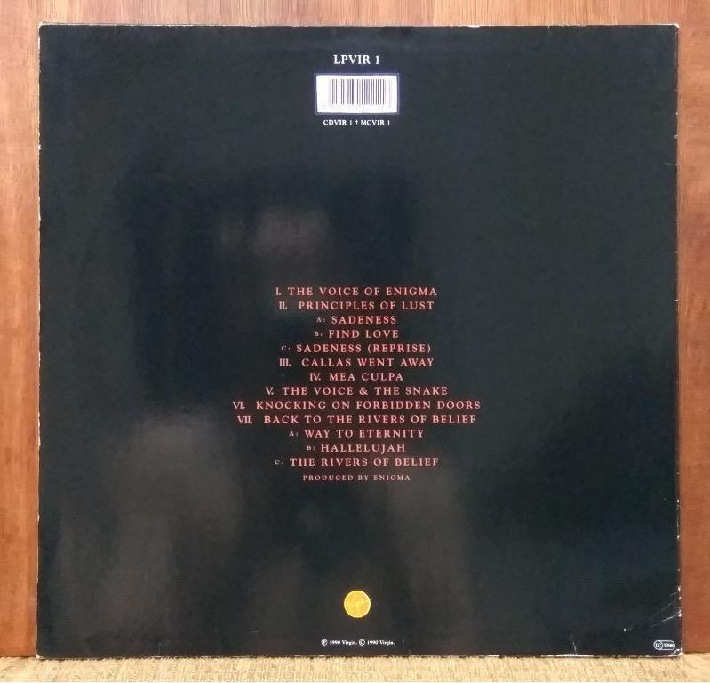 (LP) Enigma - MCMXC. A.D., Hobbies & Toys, Music & Media, CDs & DVDs on ...