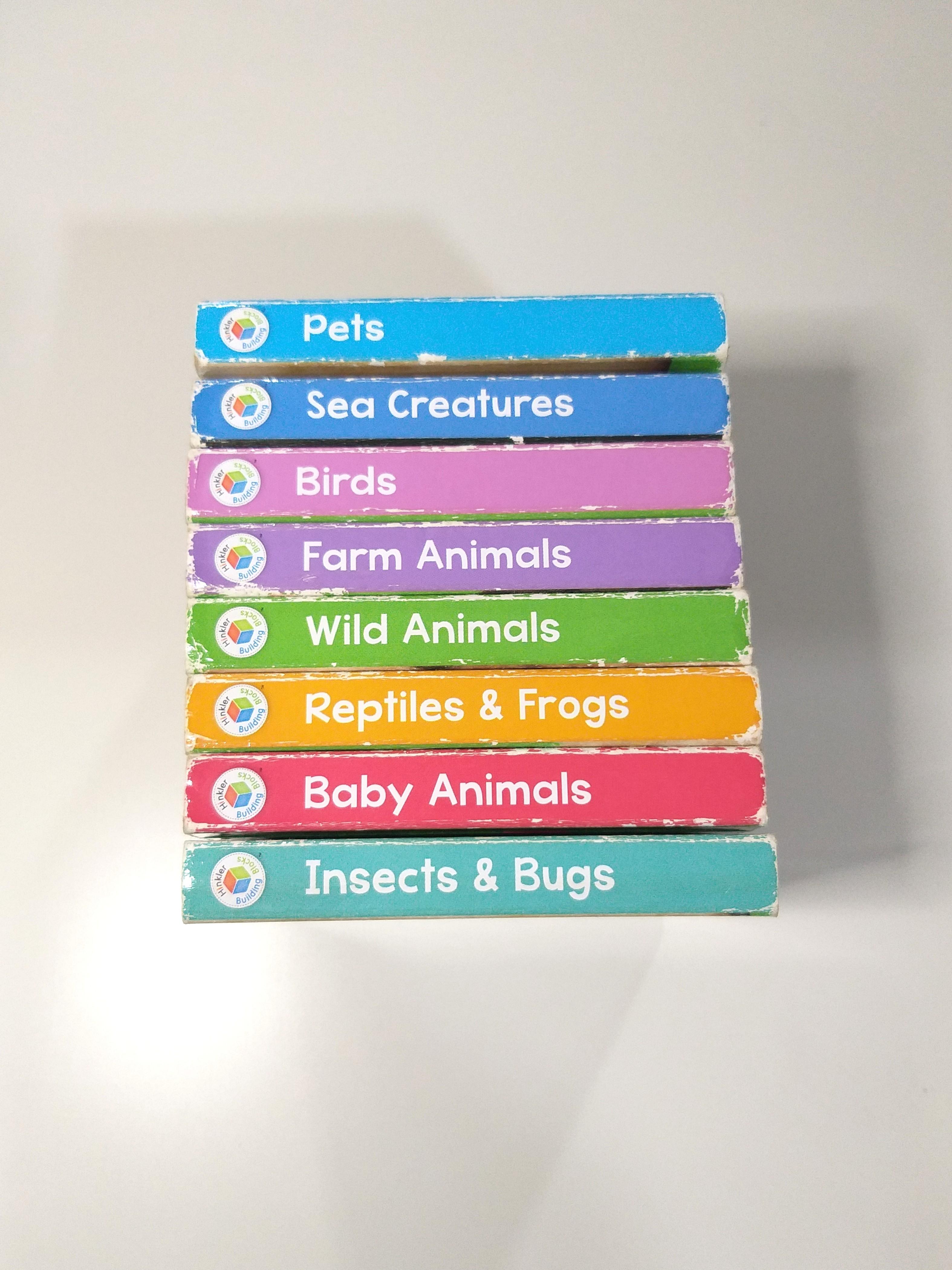 Hinkler Building Blocks Board Book of Animals Set, Hobbies & Toys ...
