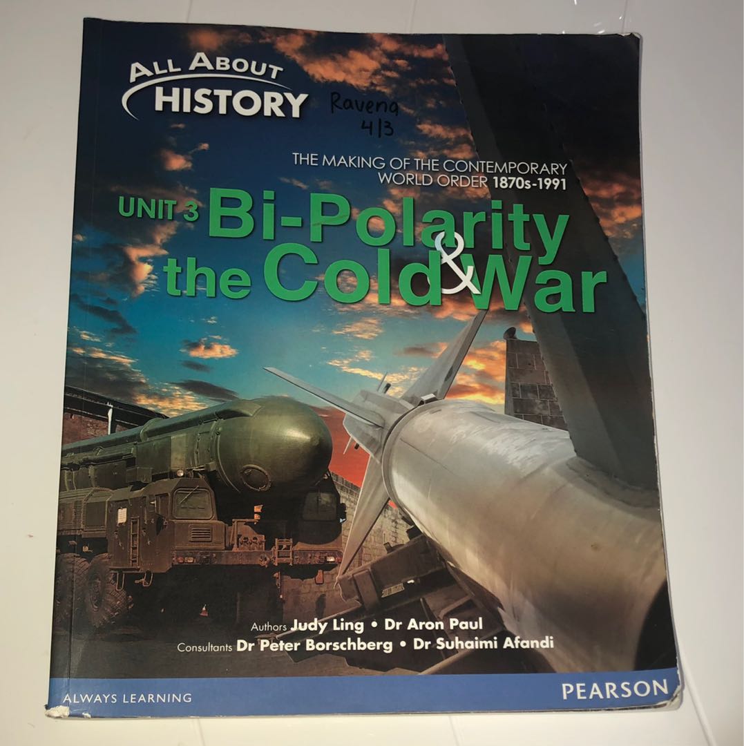 History Textbook | bi-polarity & Cold War, Books & Stationery ...
