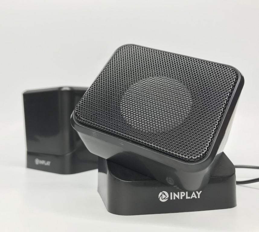 INPLAY (MS-001) MULTIMEDIA SPEAKER SYSTEM, BUILT-IN AMPLIFIER, Audio ...