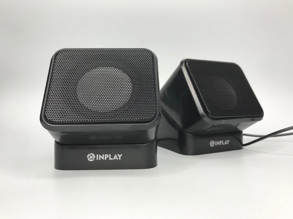 INPLAY (MS-001) MULTIMEDIA SPEAKER SYSTEM, BUILT-IN AMPLIFIER, Audio ...