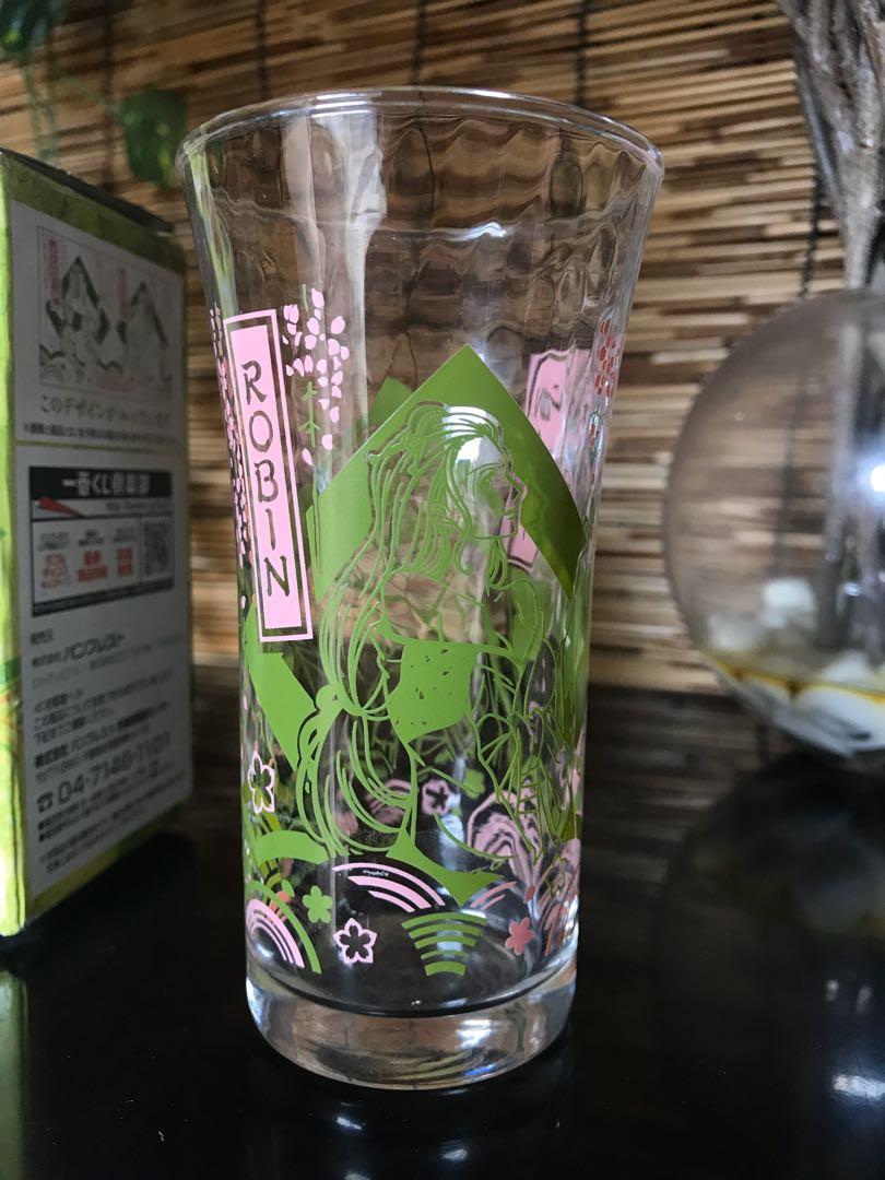 Japan RARE Nami / Robin collectible glass one peace anime character ...