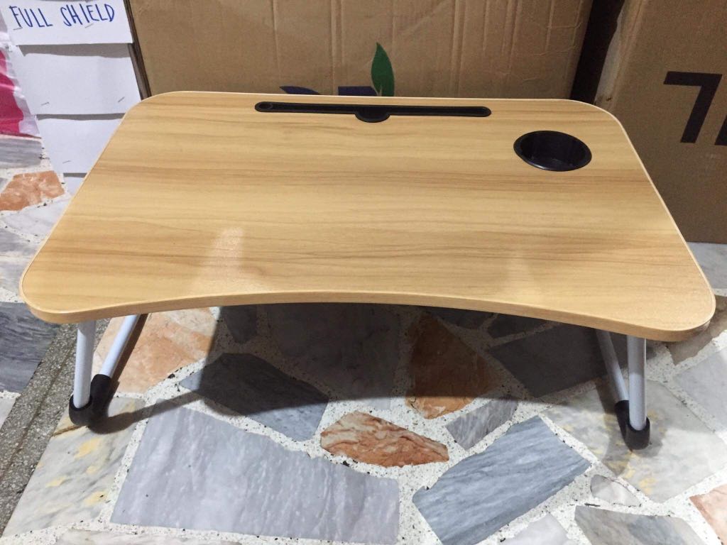 LAPTOP TABLE (w/ free sticker), Furniture & Home Living, Furniture ...