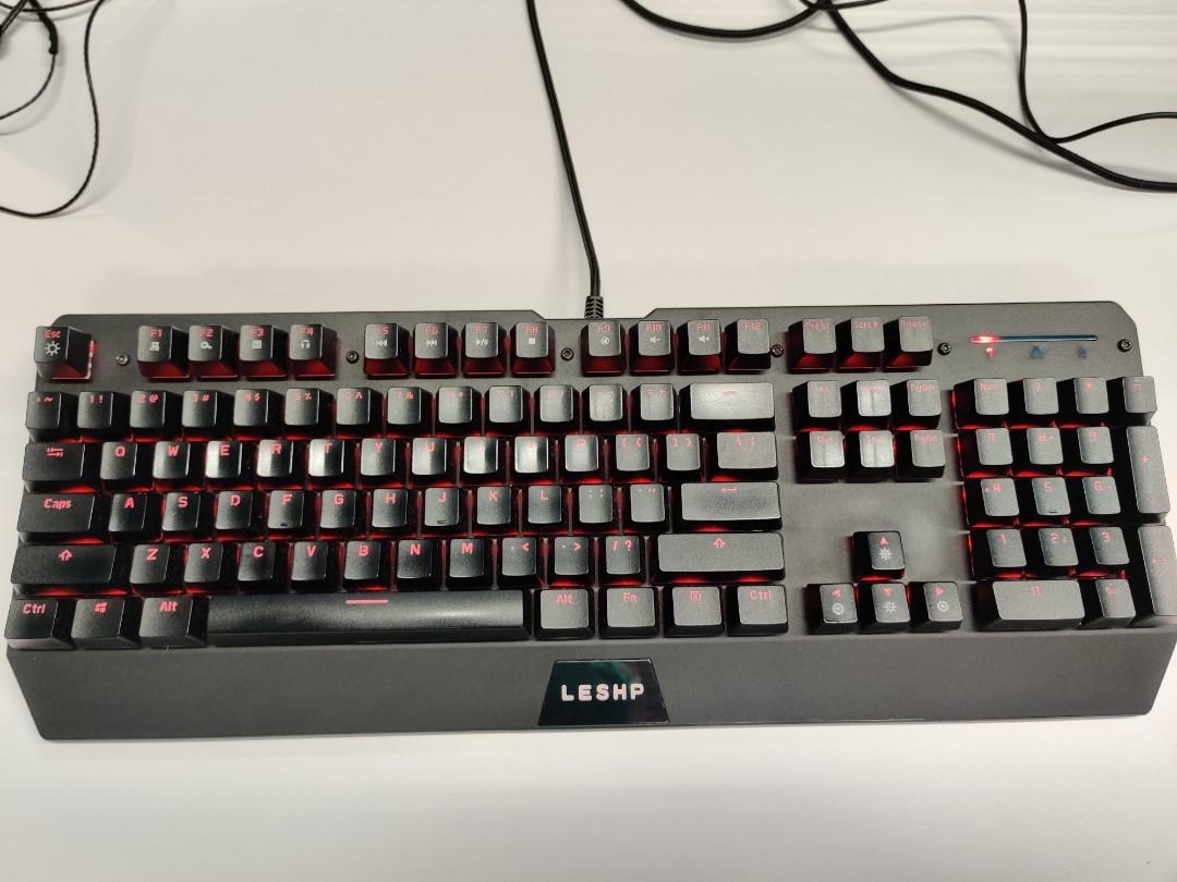 LESHP Mechanical Keyboard Red Switch, Computers & Tech, Parts ...