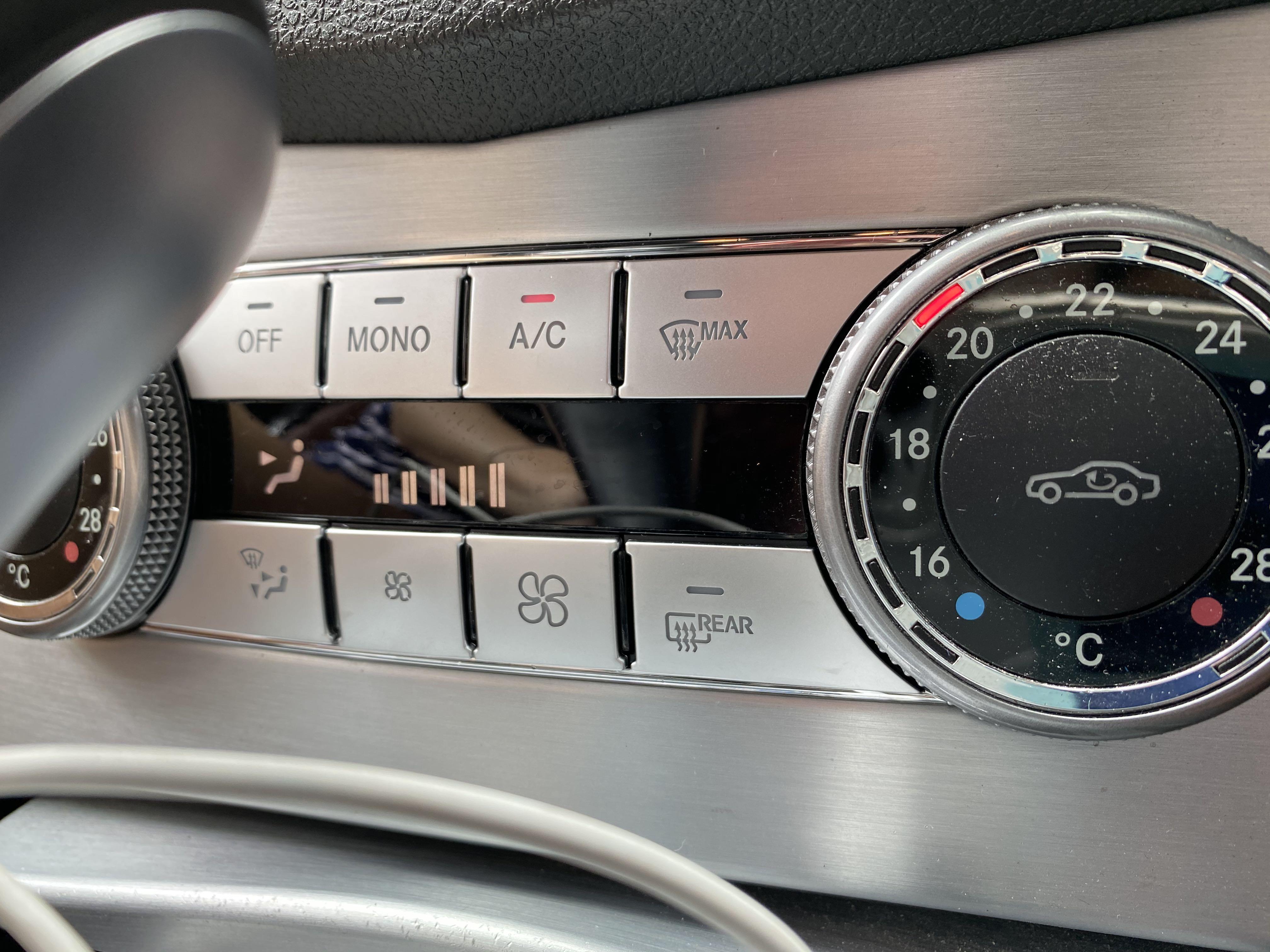 Mercedes Benz c e class cls class glk class gle class aircon button ...