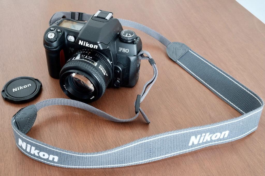 Nikon F80 + 50mm f1.4 AFD + Sigma zoom, Photography, Cameras on Carousell