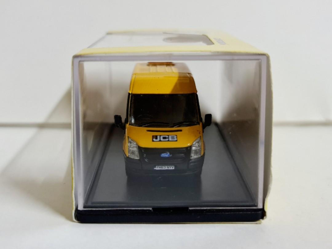 Oxford - Ford Transit LWB High Roof JCB Van - 1:76, Hobbies & Toys ...