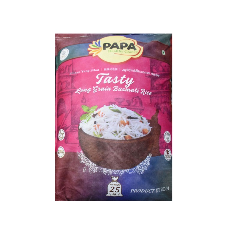 Papa Tasty Basmati Rice, Food & Drinks, Packaged & Instant Food on ...