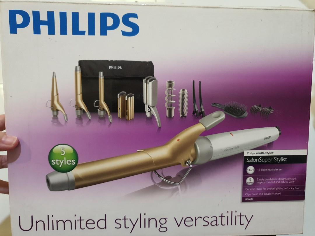 Philips curler set, Beauty & Personal Care, Hair on Carousell
