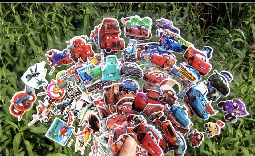 Pixar Cars Stickers, Hobbies & Toys, Stationery & Craft, Craft Supplies ...