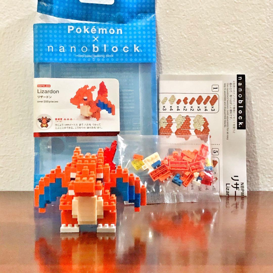 Pokemon Nanoblocks : Charmander, Charizard set, Hobbies & Toys, Toys ...